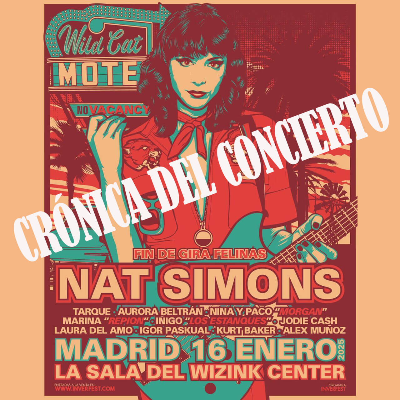 "El Corresponsal Espectador Anónimo"Crónica del concierto de Nat Simons ...
